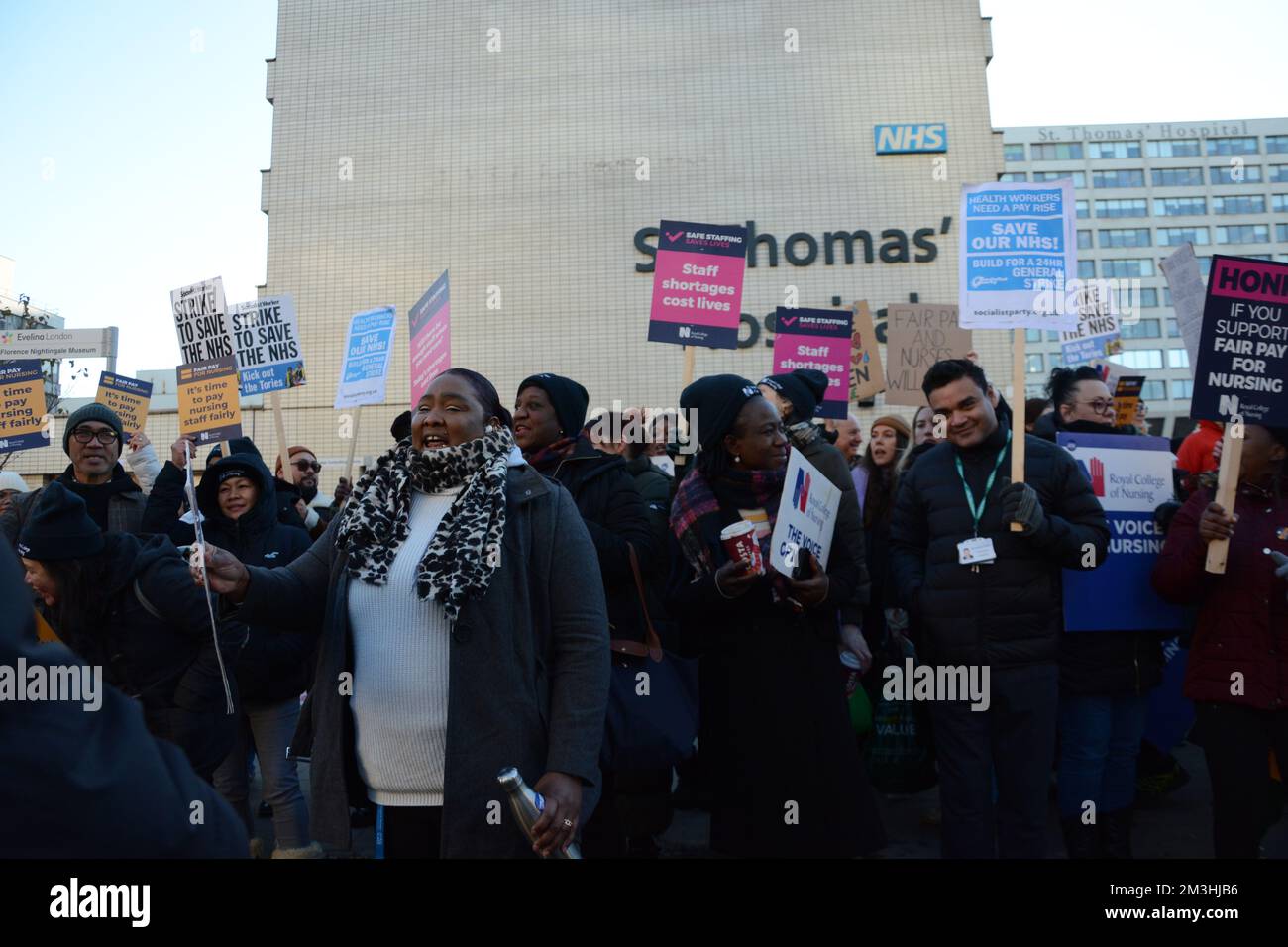 The largest strike in RCN history started on the 15th December as ...