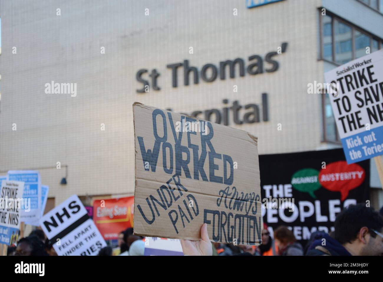 The largest strike in RCN history started on the 15th December as ...