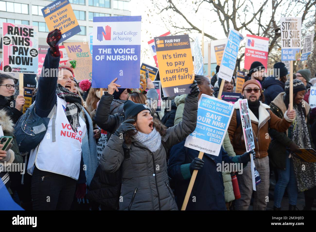 The largest strike in RCN history started on the 15th December as ...