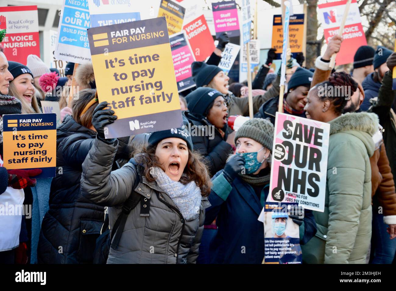 The largest strike in RCN history started on the 15th December as ...