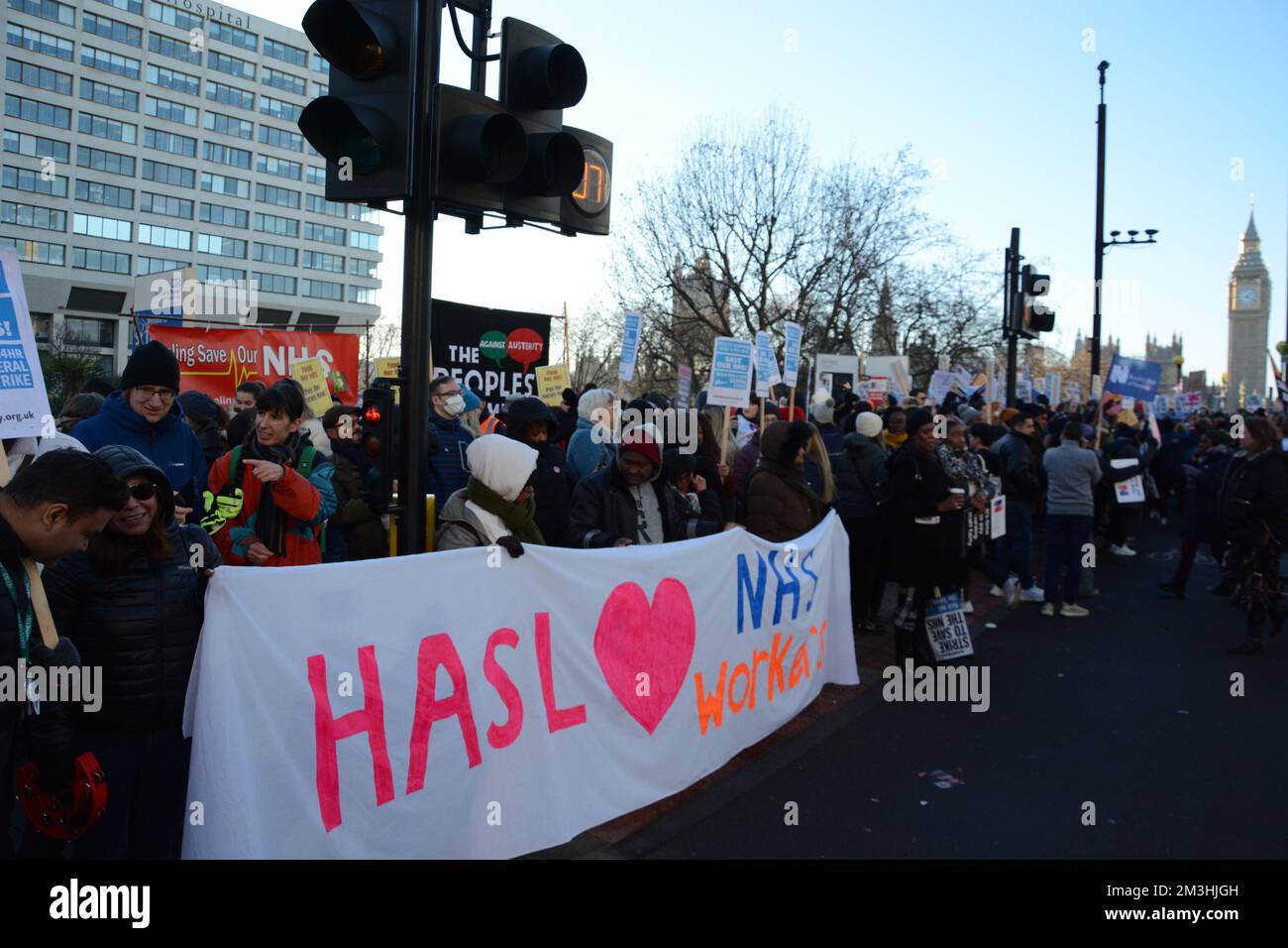 The largest strike in RCN history started on the 15th December as ...