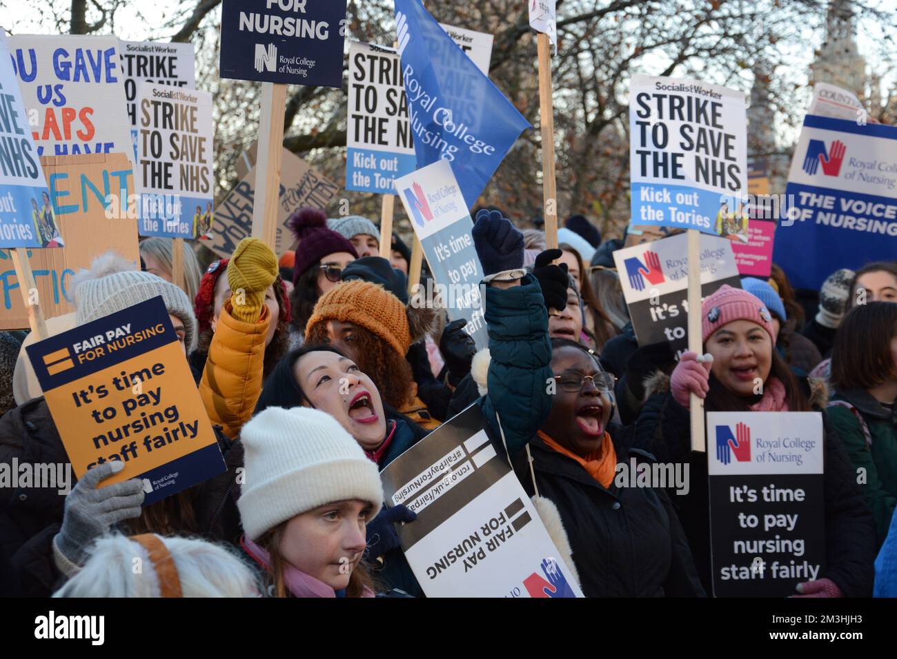 The largest strike in RCN history started on the 15th December as ...
