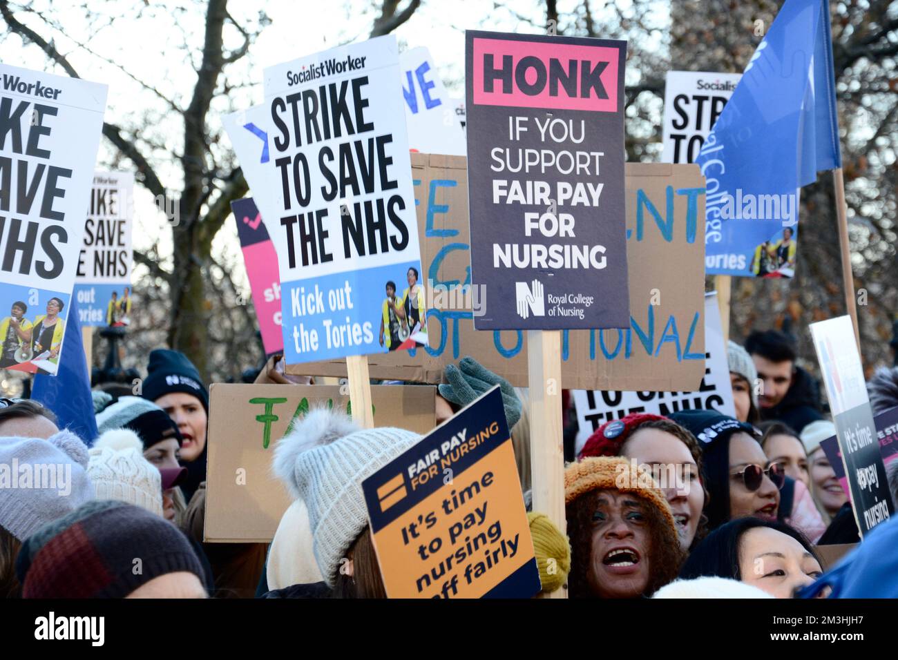 The largest strike in RCN history started on the 15th December as ...