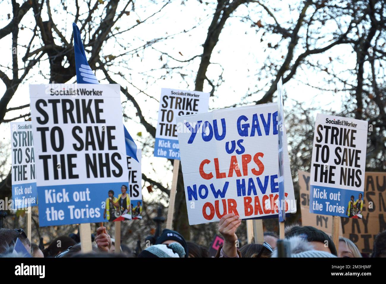 The largest strike in RCN history started on the 15th December as ...