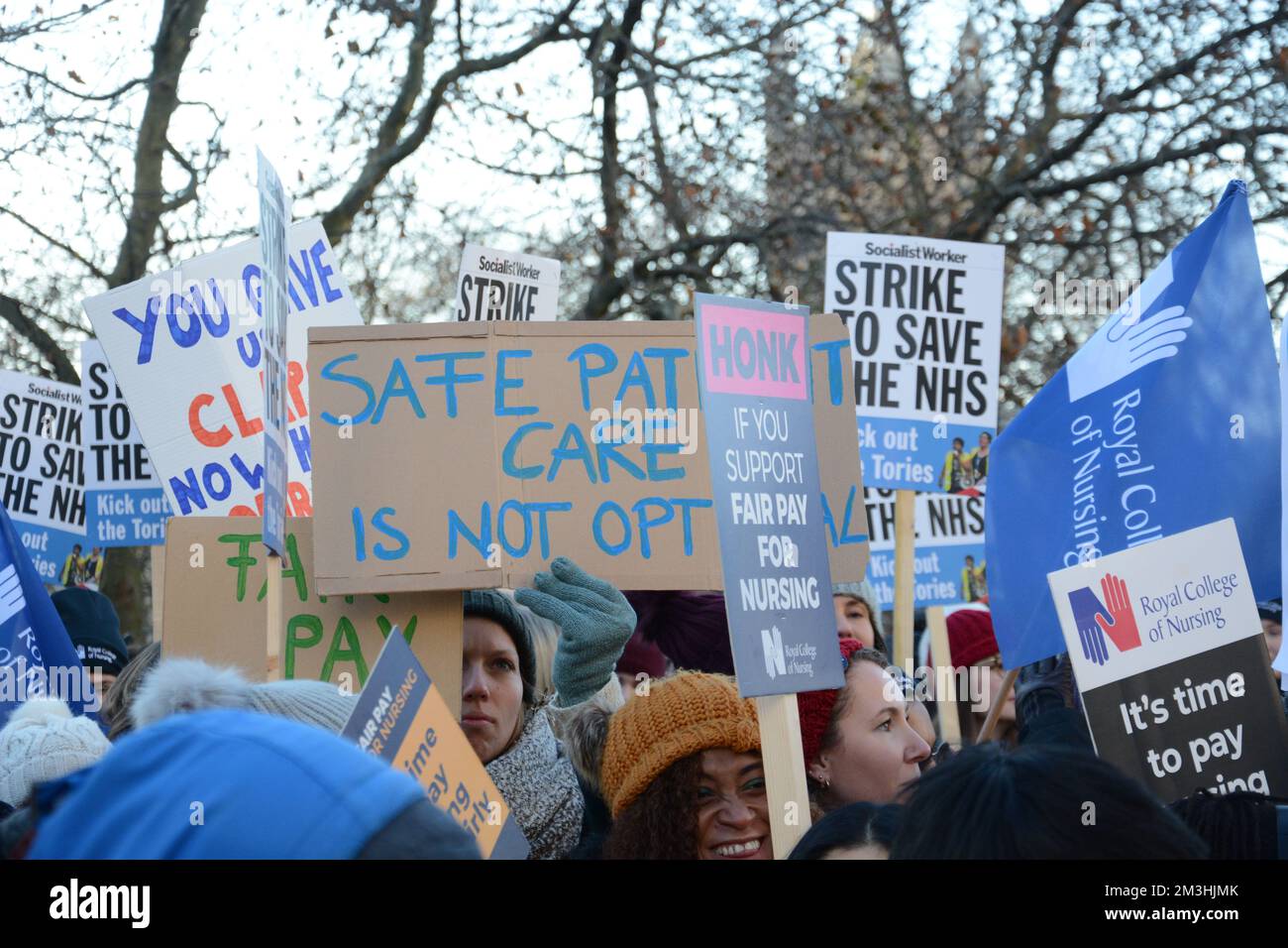 The largest strike in RCN history started on the 15th December as ...