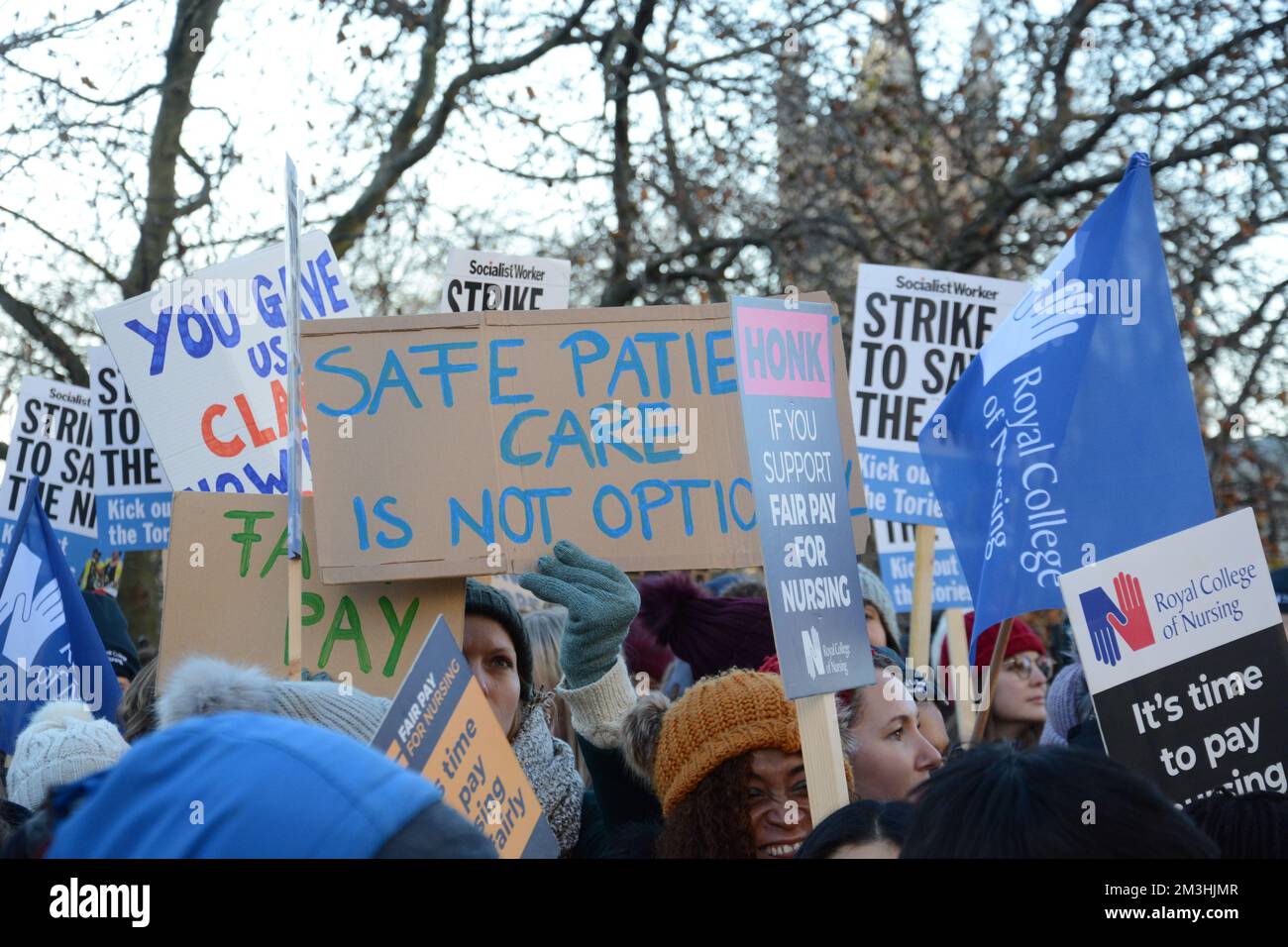 The largest strike in RCN history started on the 15th December as ...