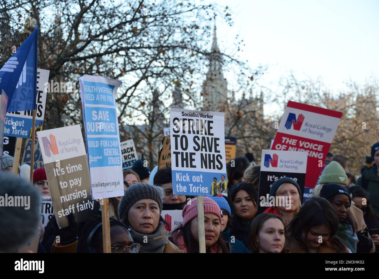The largest strike in RCN history started on the 15th December as ...