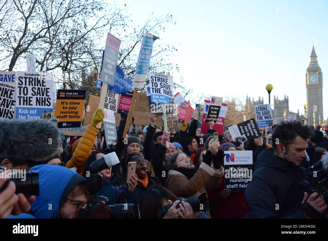 The largest strike in RCN history started on the 15th December as ...