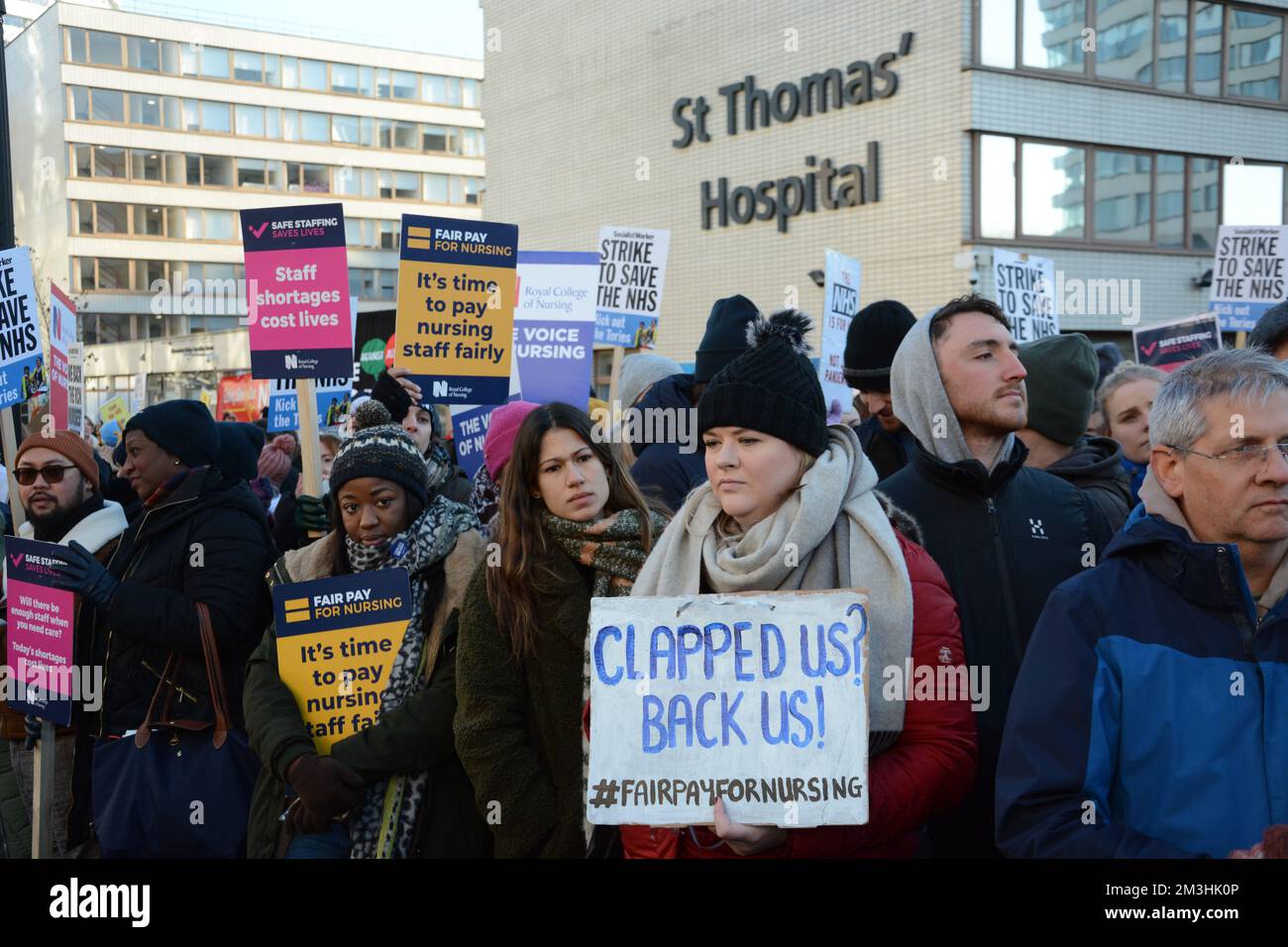 The largest strike in RCN history started on the 15th December as ...