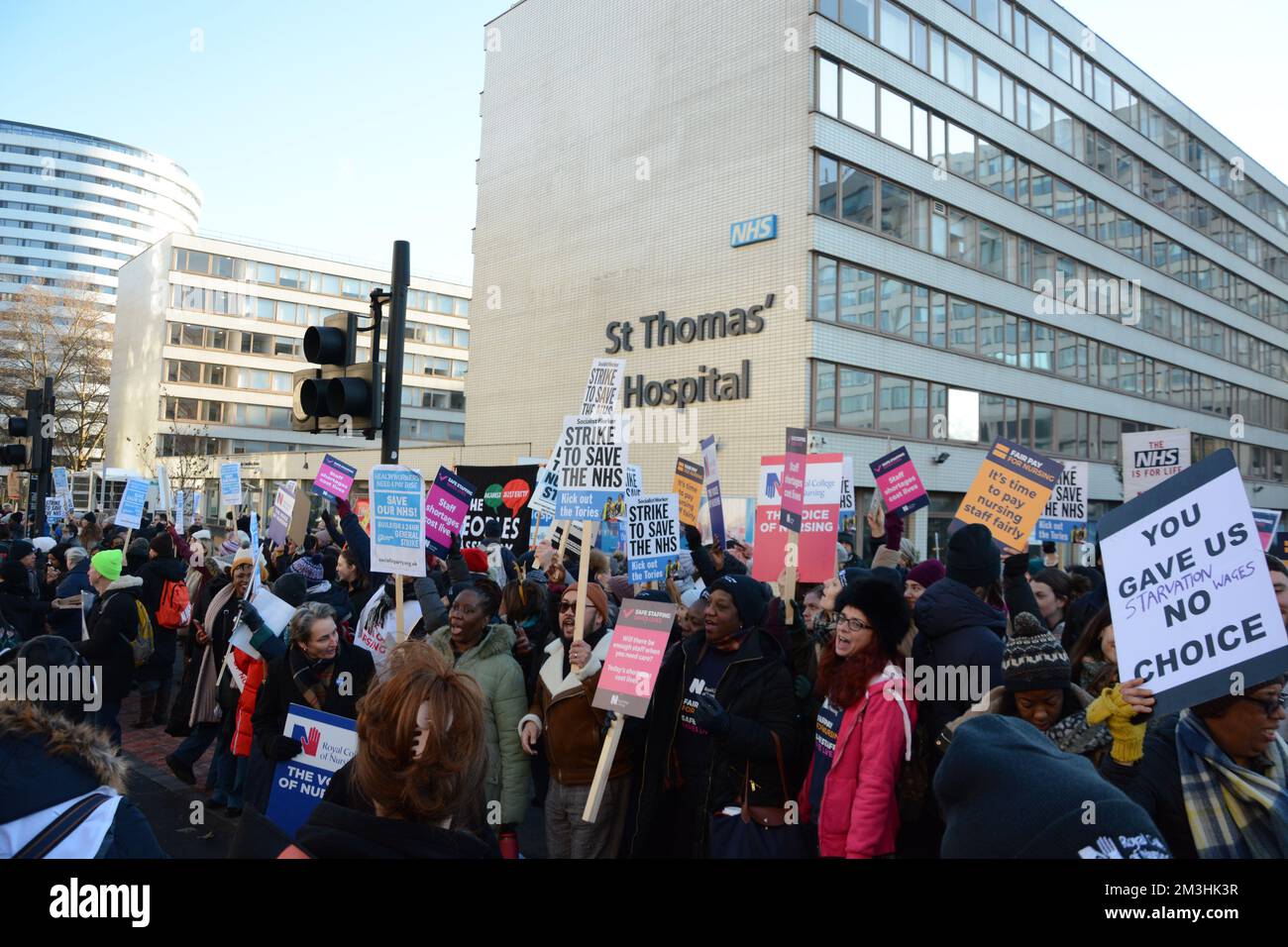 The largest strike in RCN history started on the 15th December as ...