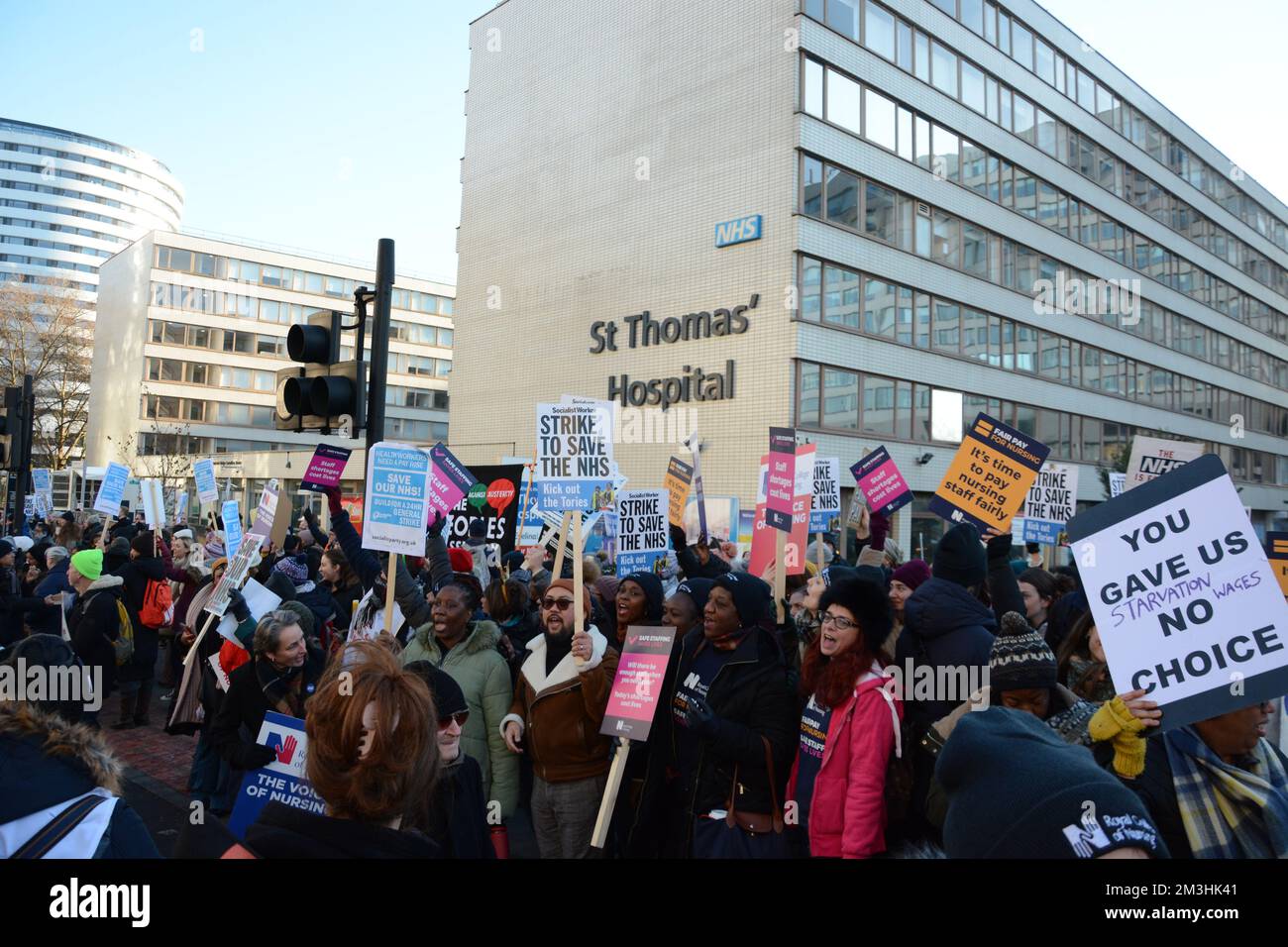 The largest strike in RCN history started on the 15th December as ...