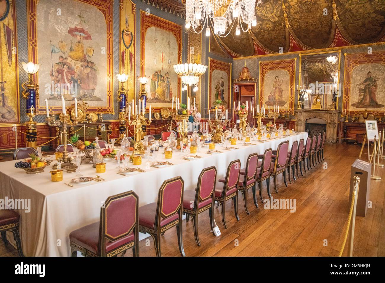 The banqueting Hall at the Royal Pavilion in Brighton Stock Photo - Alamy