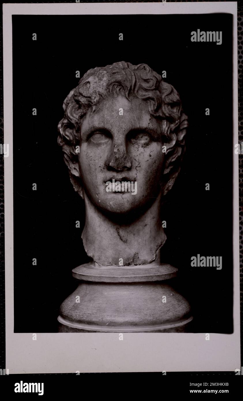 Musée de l'Acropole d'Athènes, 1331, tête d'Alexandre le Grant ...