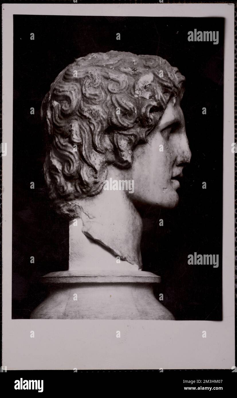 Musée de l'Acropole d'Athènes, 1331, tête d'Alexandre le Grant ...
