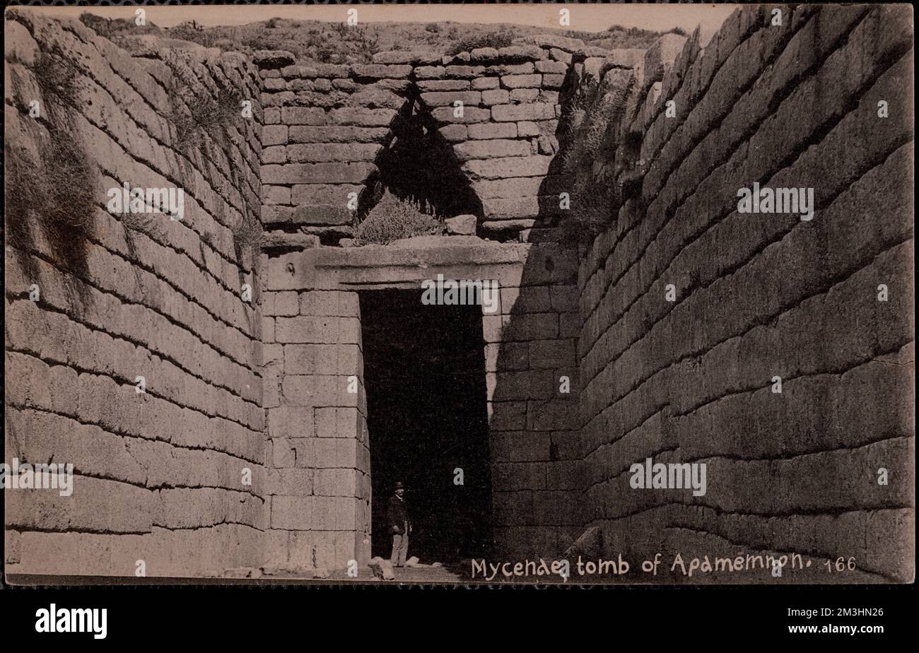 Mycenae, tomb of Apamemnon , Archaeological sites, Tombs & sepulchral ...