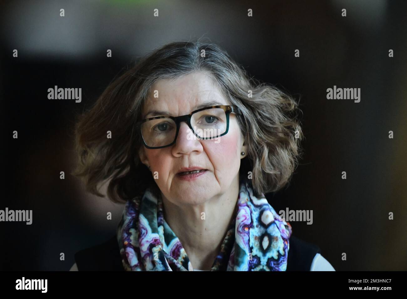 Edinburgh Scotland, UK 15 December 2022.Audrey Nicoll at the Scottish ...