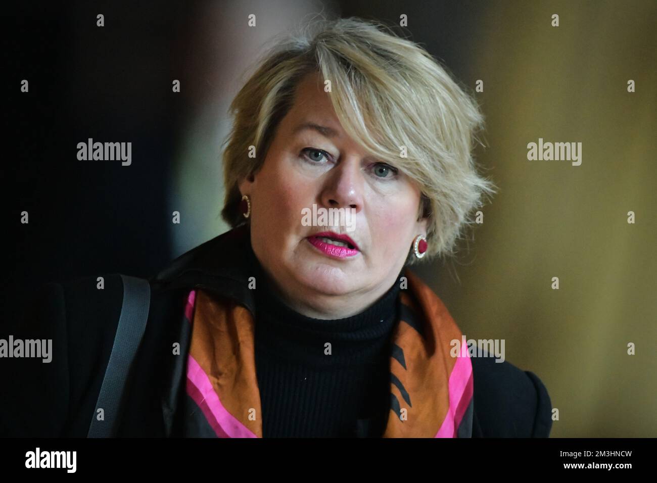 Edinburgh Scotland, UK 15 December 2022. Michelle Thomson at the ...