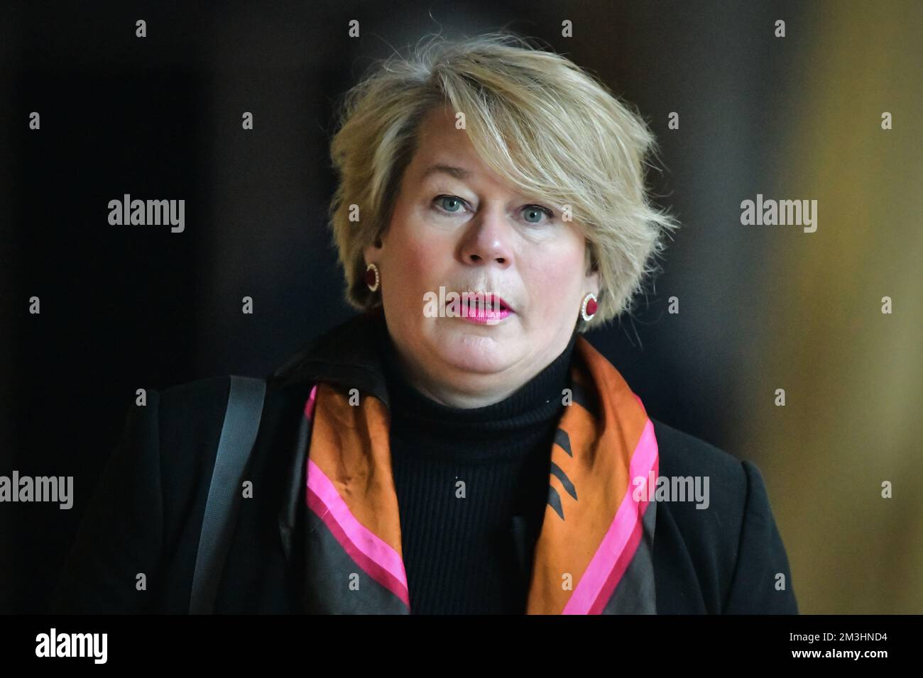 Edinburgh Scotland, UK 15 December 2022. Michelle Thomson at the ...