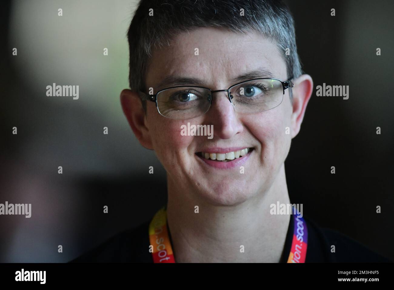 Edinburgh Scotland, UK 15 December 2022. Maggie Chapman at the Scottish ...