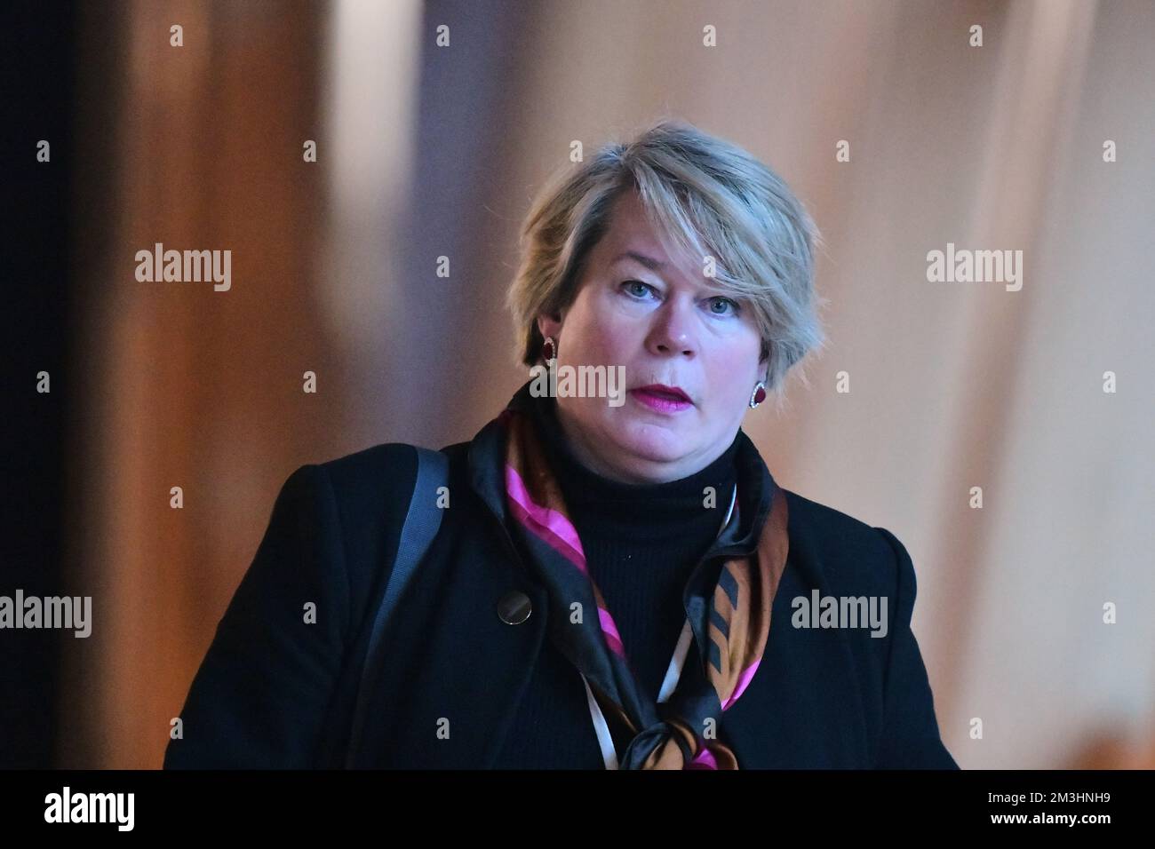Edinburgh Scotland, UK 15 December 2022. Michelle Thomson at the ...