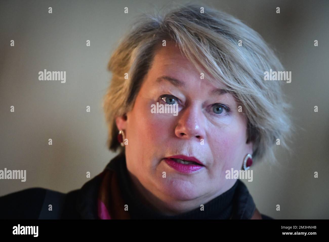 Edinburgh Scotland, UK 15 December 2022. Michelle Thomson at the ...