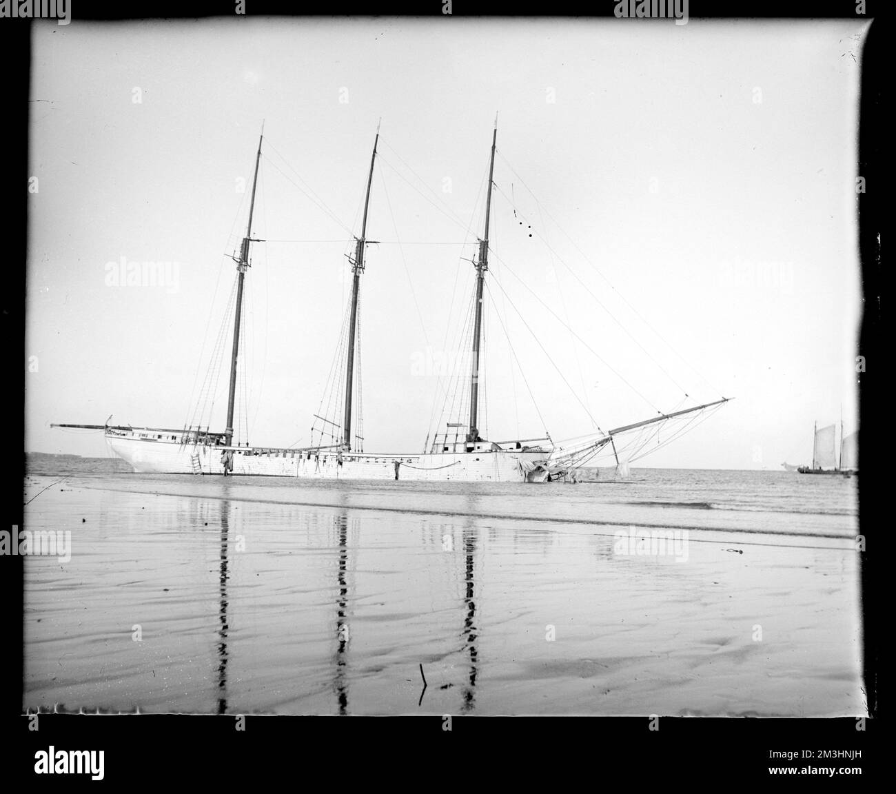 Nantasket , Transportation. Hingham Public Library Glass Slide ...