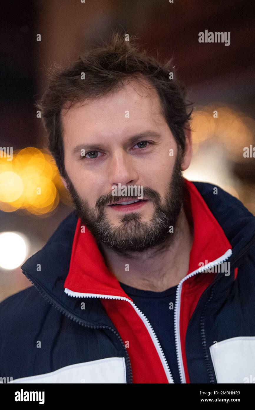Hugo Becker attending a portrait session during the 14th Les Arcs Film ...