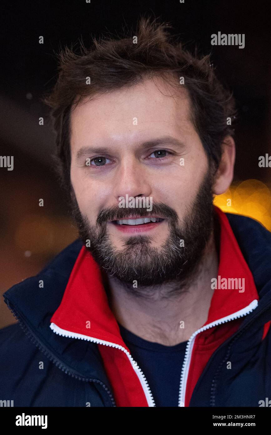 Hugo Becker attending a portrait session during the 14th Les Arcs Film ...