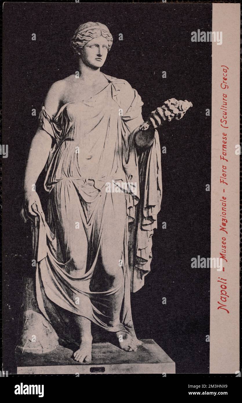 Napoli - Museo Nazionale - Flora Farnese (scultura Greca) , Sculpture ...