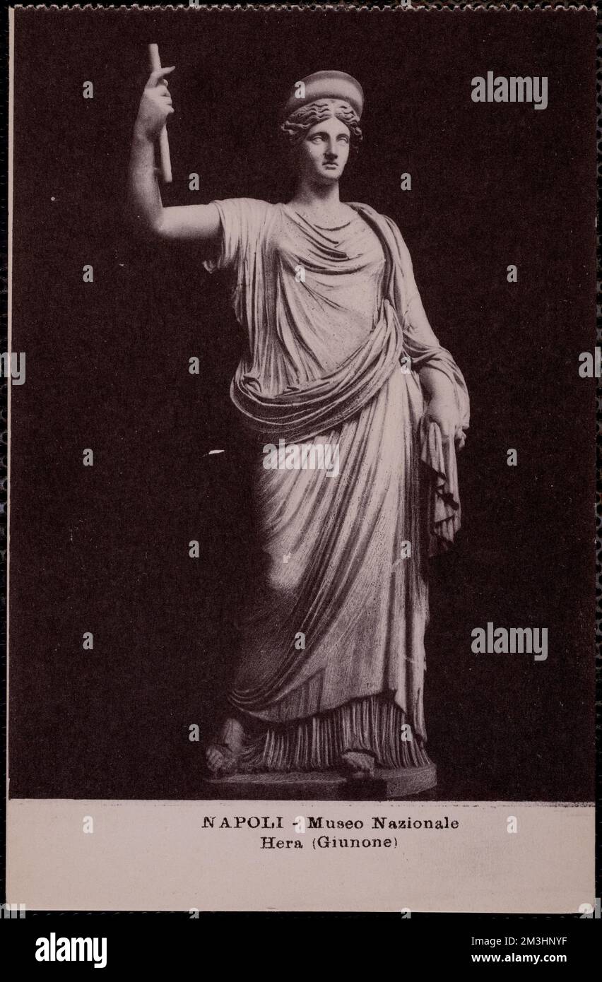 Napoli - Museo Nazionale. Hera (Giunone) , Sculpture, Antiquities ...