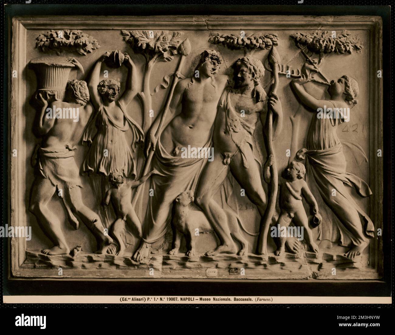 Napoli - Museo Nazionale. Baccanale. (Farnese) , Antiquities, Bas ...