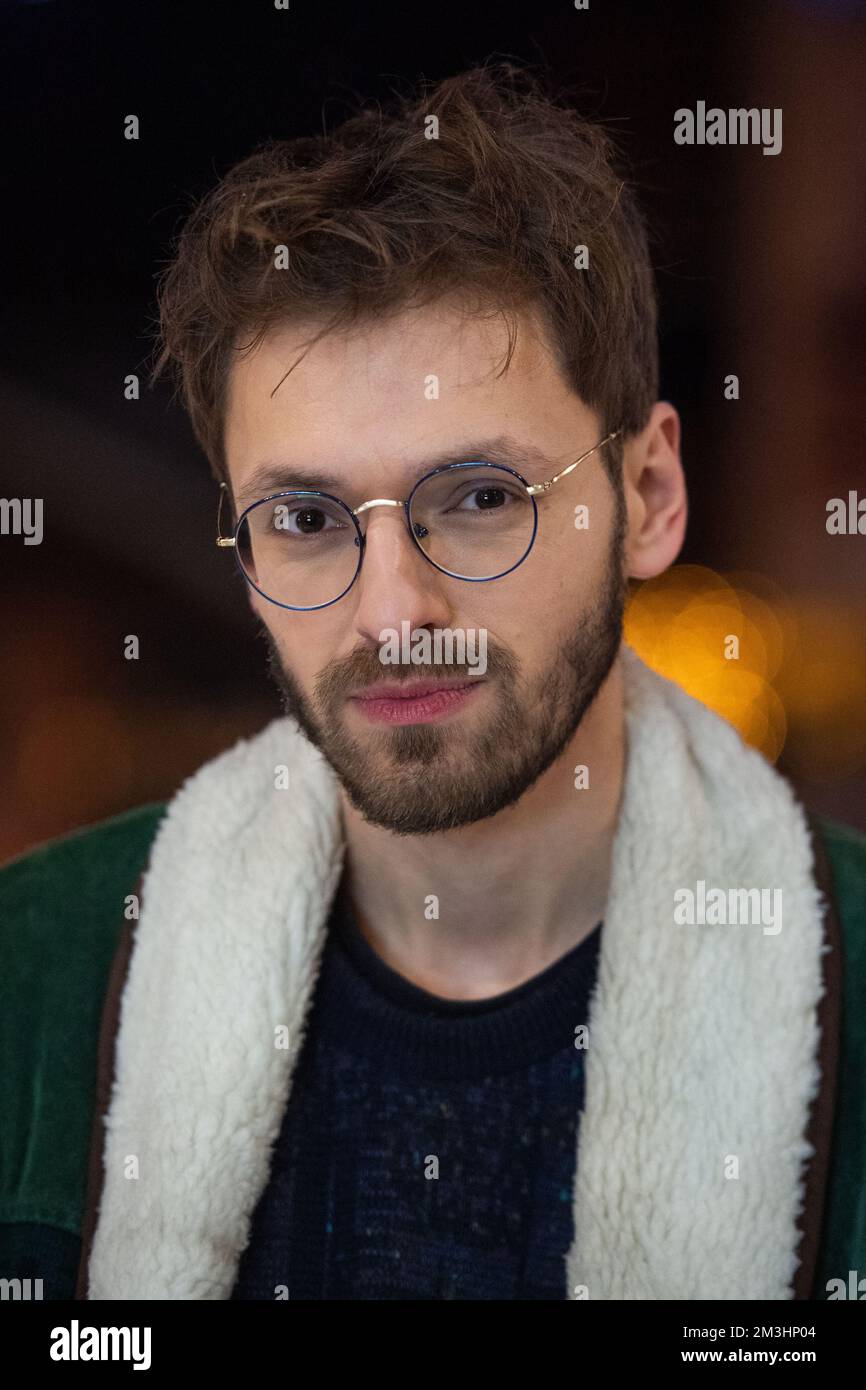 Solal Moisan attending a portrait session during the 14th Les Arcs Film ...