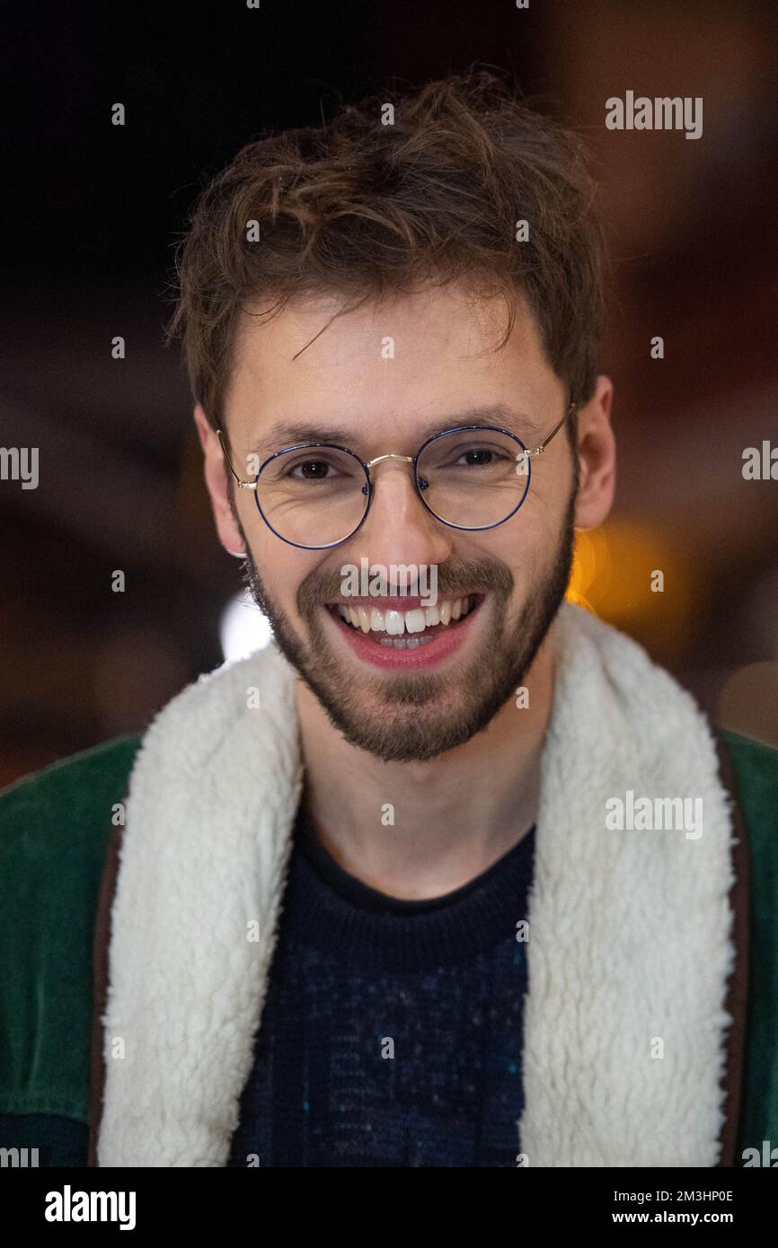 Solal Moisan attending a portrait session during the 14th Les Arcs Film ...
