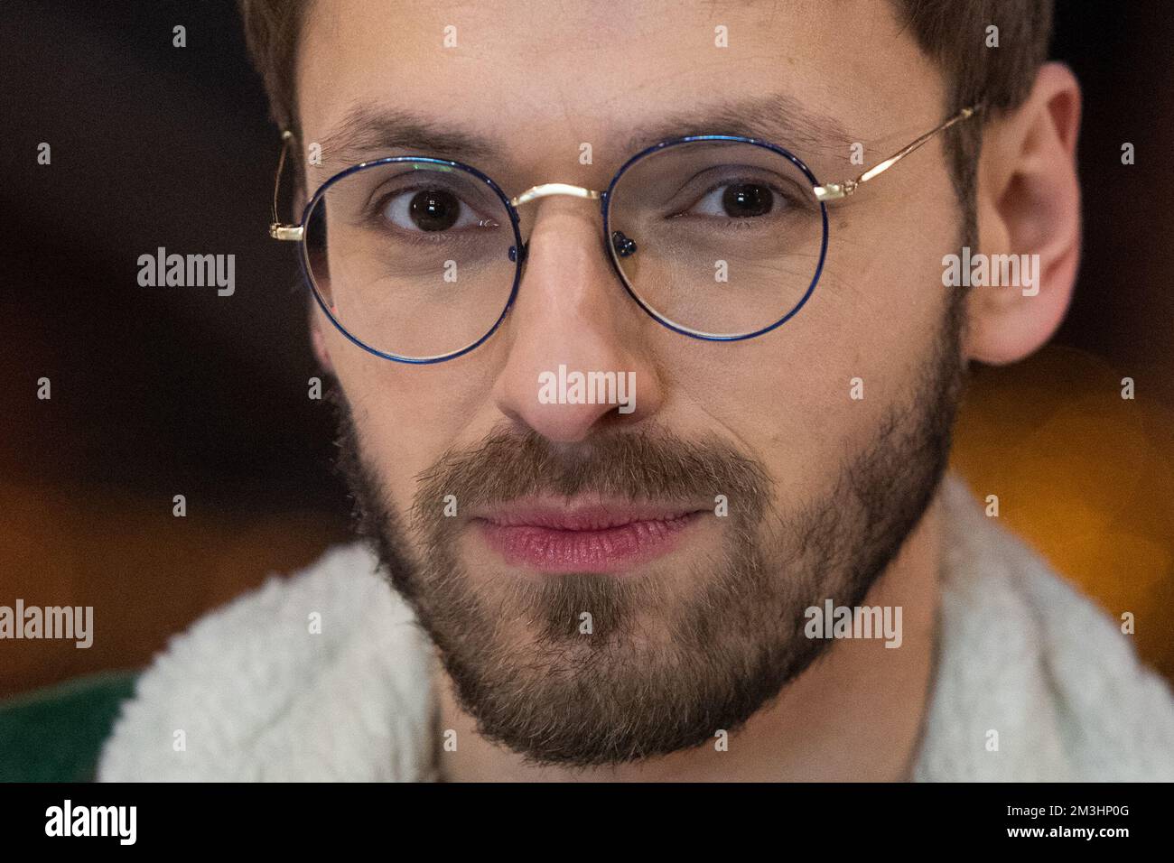 Solal Moisan attending a portrait session during the 14th Les Arcs Film ...