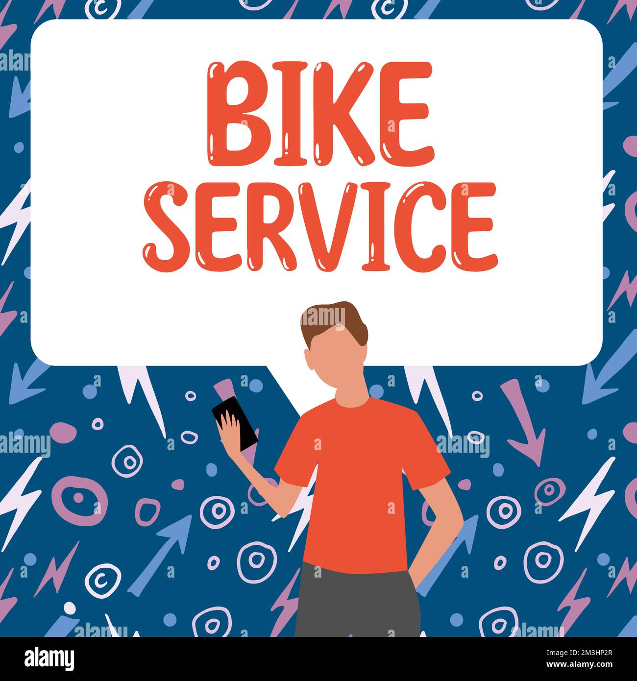 Inspiration showing sign Bike Service. Concept meaning cleaning and ...