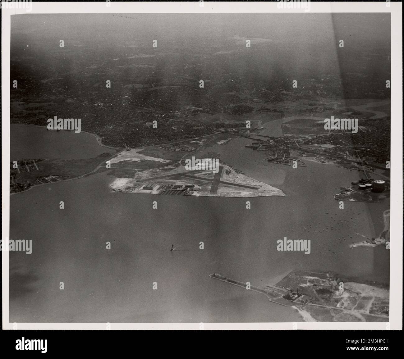 N.A.S. Squantum, MA from North 5000 ft. , Air bases. Photographs of the ...