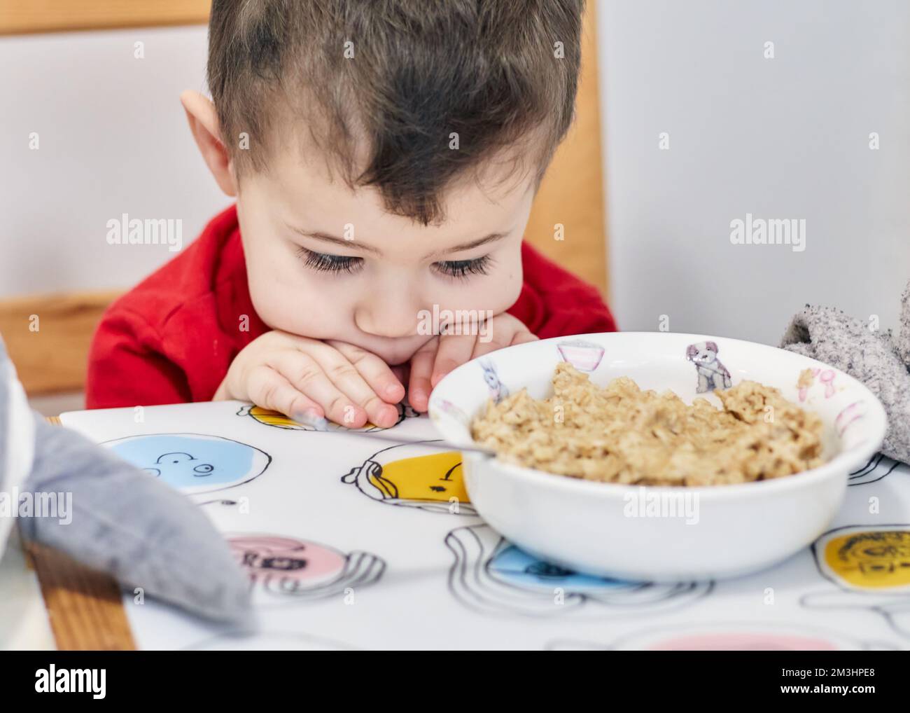 Kid impatient for food hi-res stock photography and images - Alamy