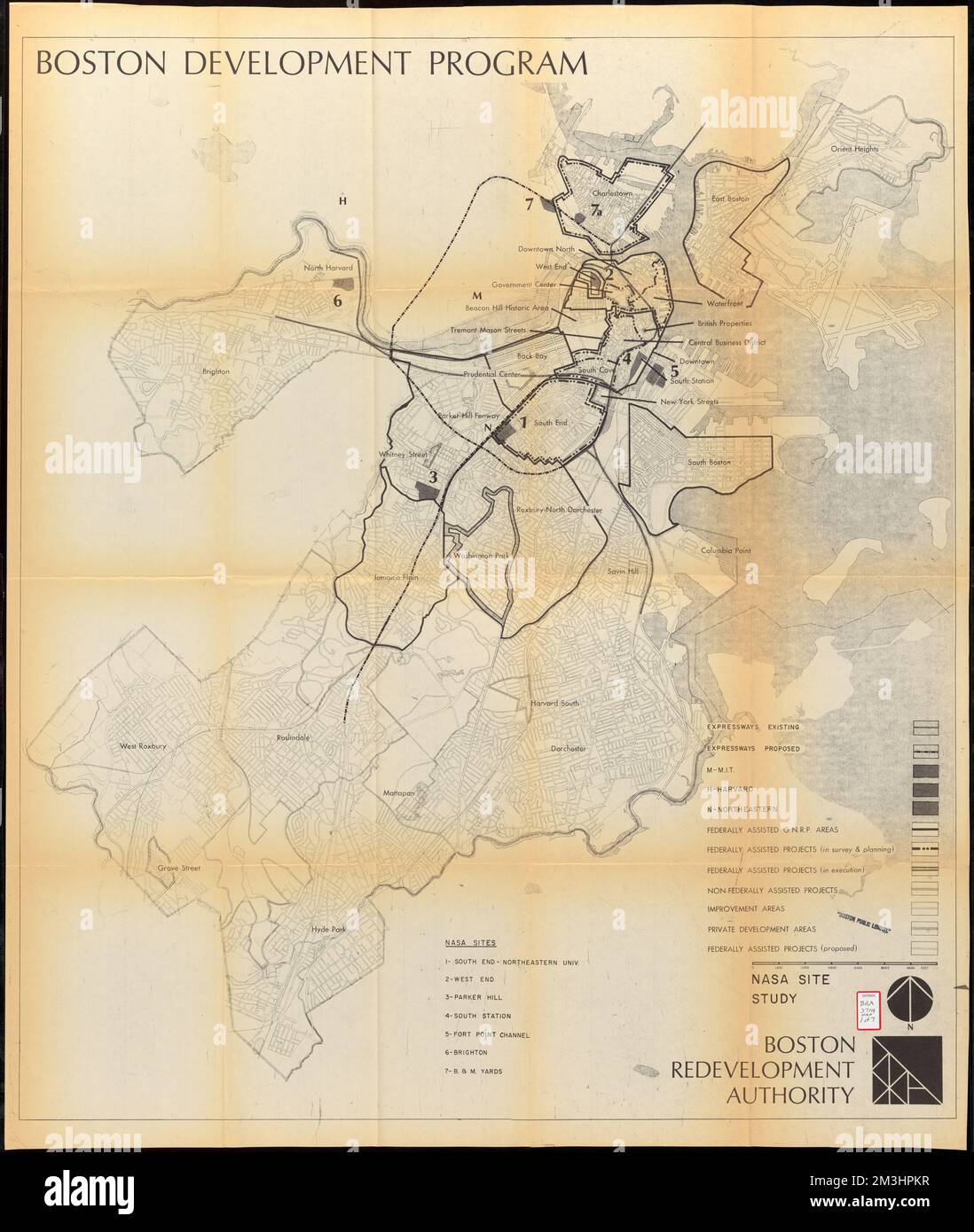 NASA Electronic Research Center : evaluation of proposed sites in ...