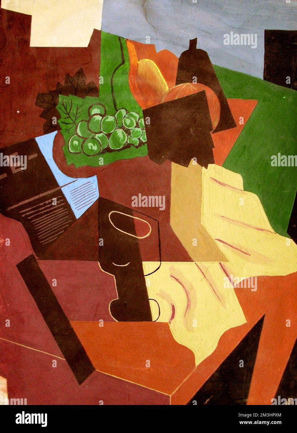 Juan Gris (Spanish, 1887 - 1927), The Compote c. 1920 Stock Photo - Alamy