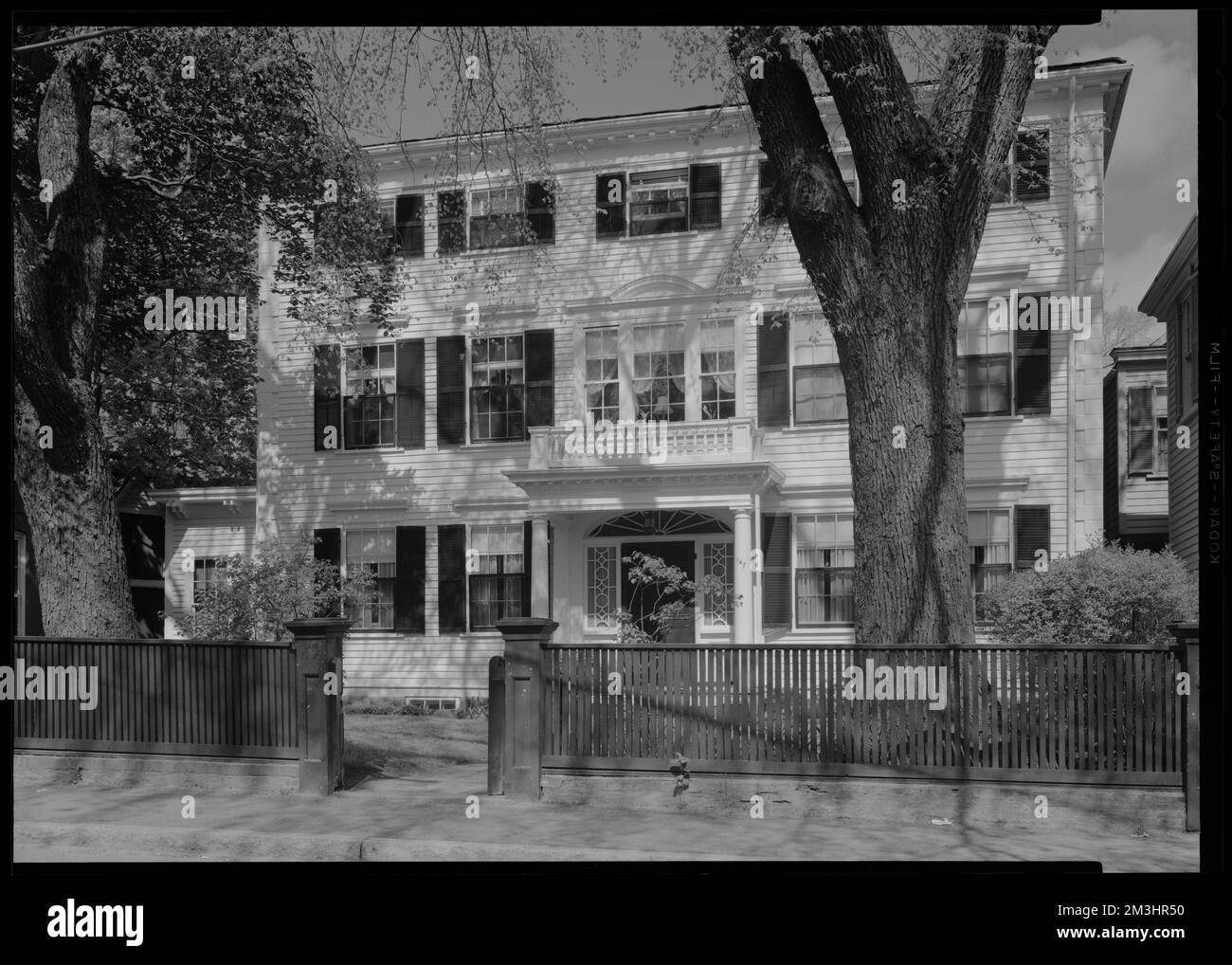 Nathaniel Hooper House , Architecture, Dwellings, Fences. Samuel ...