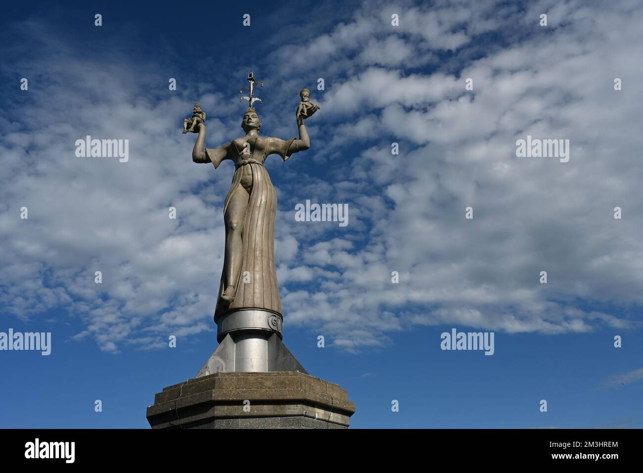Statue of Imperia at harbour on Lake Constance Stock Photo - Alamy