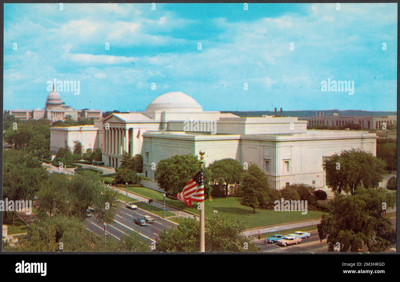 National Gallery of Art, Washington, D.C. , Galleries & museums, Tichnor Brothers Collection ...