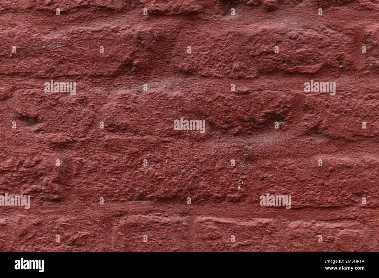 texture of painted brick wall in red Stock Photo - Alamy