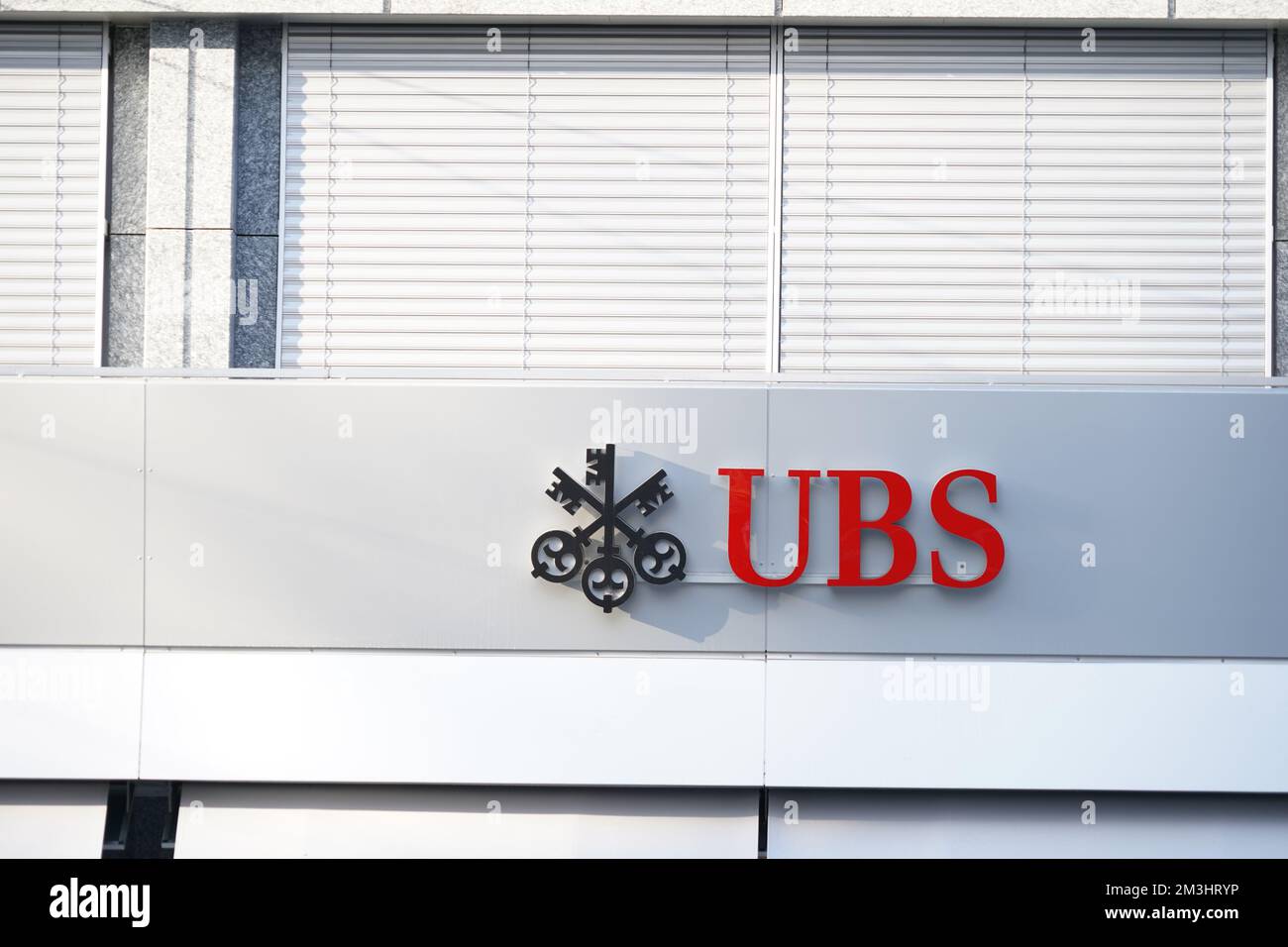 Ubs logo design hi-res stock photography and images - Alamy