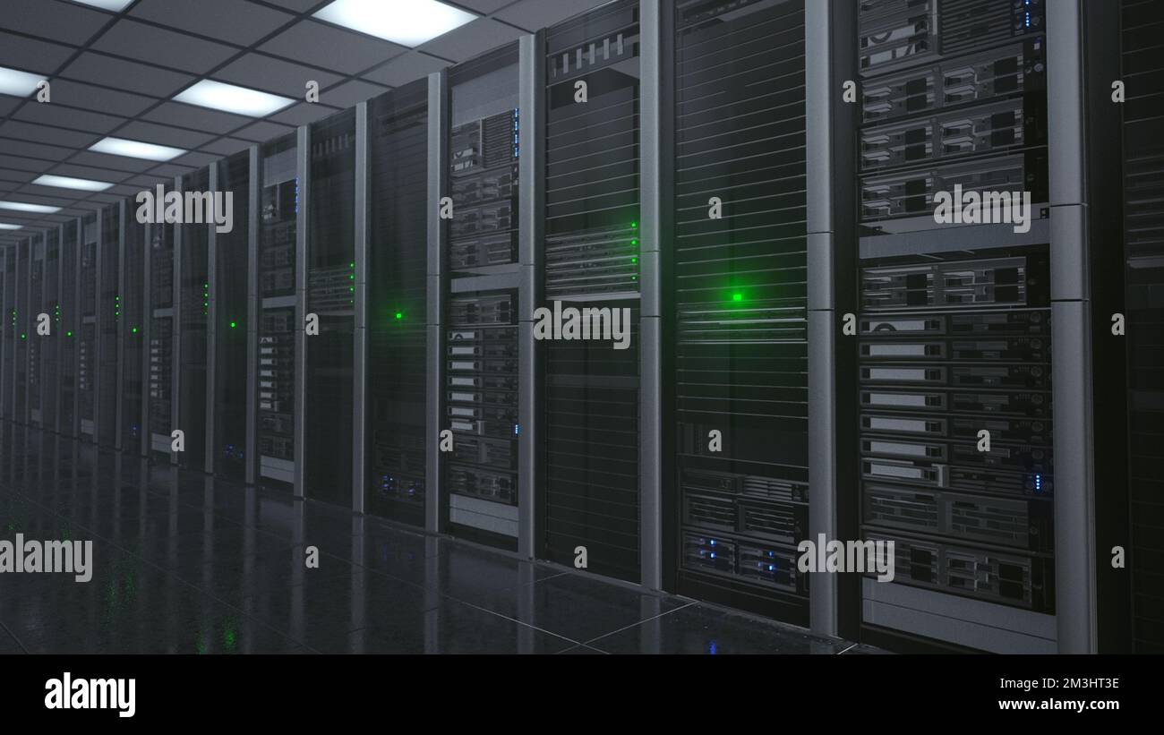 Server room computer hi-res stock photography and images - Alamy