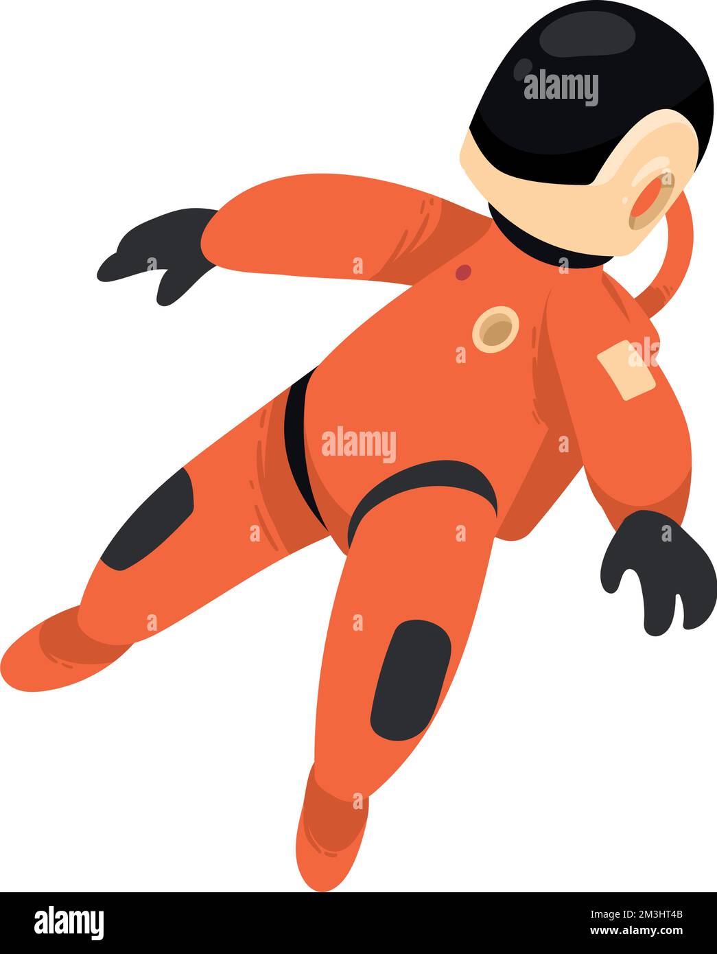astronaut wearing red suit Stock Vector Image & Art - Alamy
