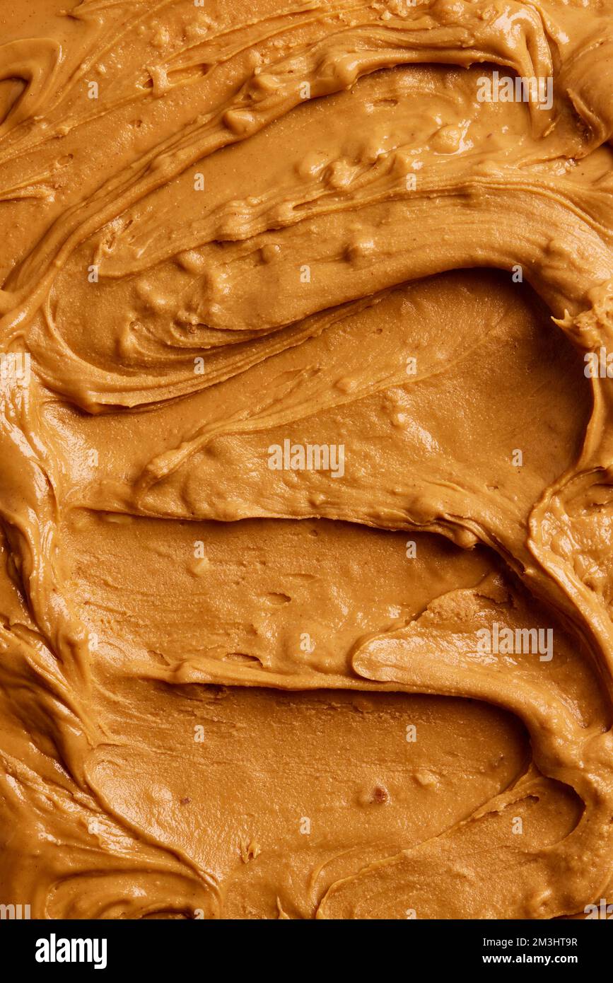 A closeup shot of fresh peanut butter Stock Photo - Alamy