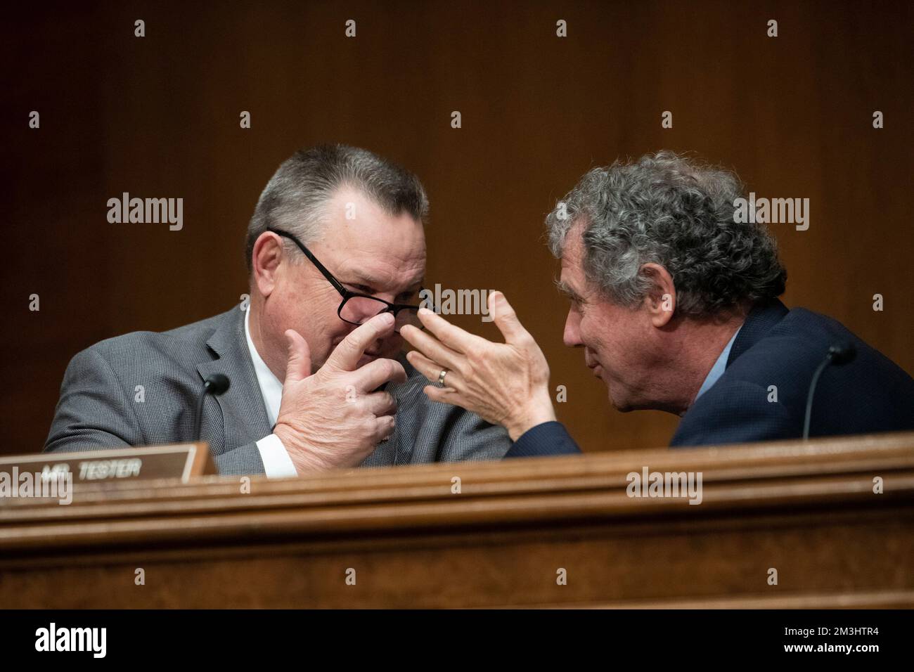 Washington DC, USA. 15th Dec, 2022. United States Senator Jon Tester ...