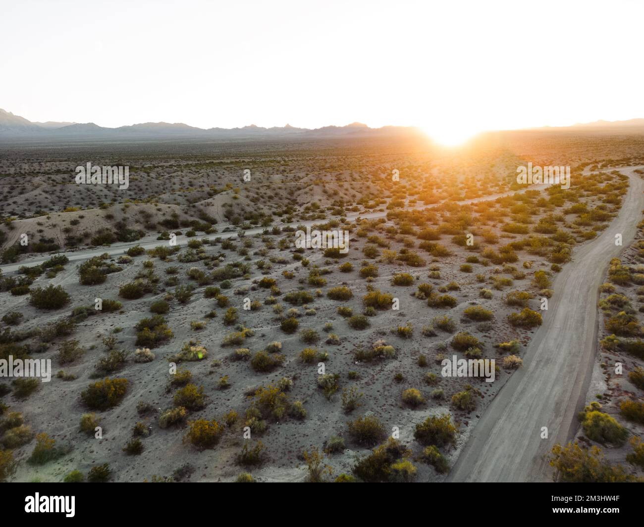 Mohave desert sunset hi-res stock photography and images - Alamy