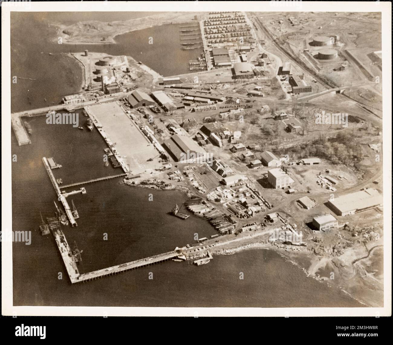 Naval Mine and Net Depot-Melville, RI , Naval yards & naval stations ...